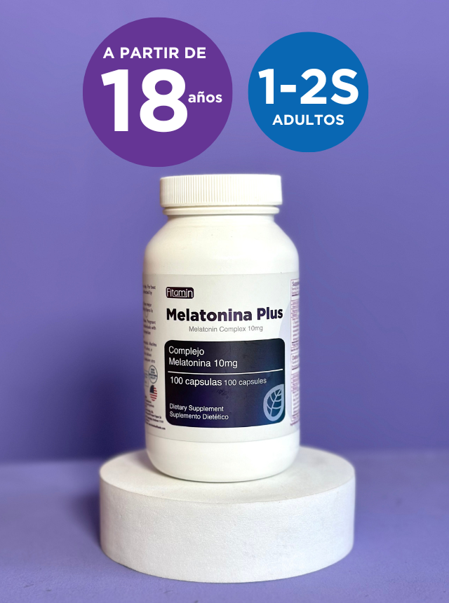 Melatonina Plus 10mg Capsulas – Vitaminas Fitamin